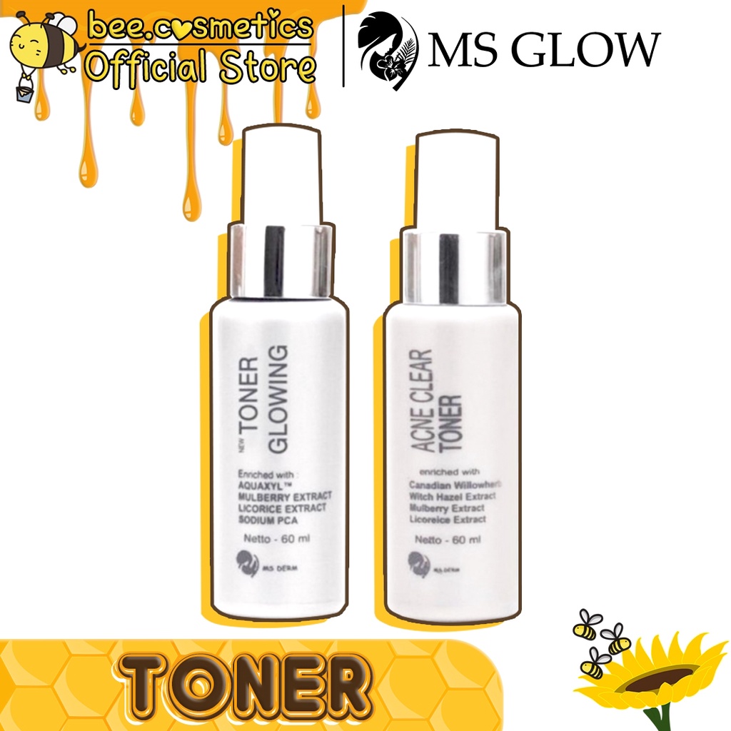 Jual MS GLOW TONER SERIES ( ACNE / GLOWING ) | Shopee Indonesia