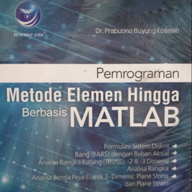 Jual PEMPROGRAMAN METODE ELEMEN HINGGA BERBASIS MATLAB | Shopee Indonesia
