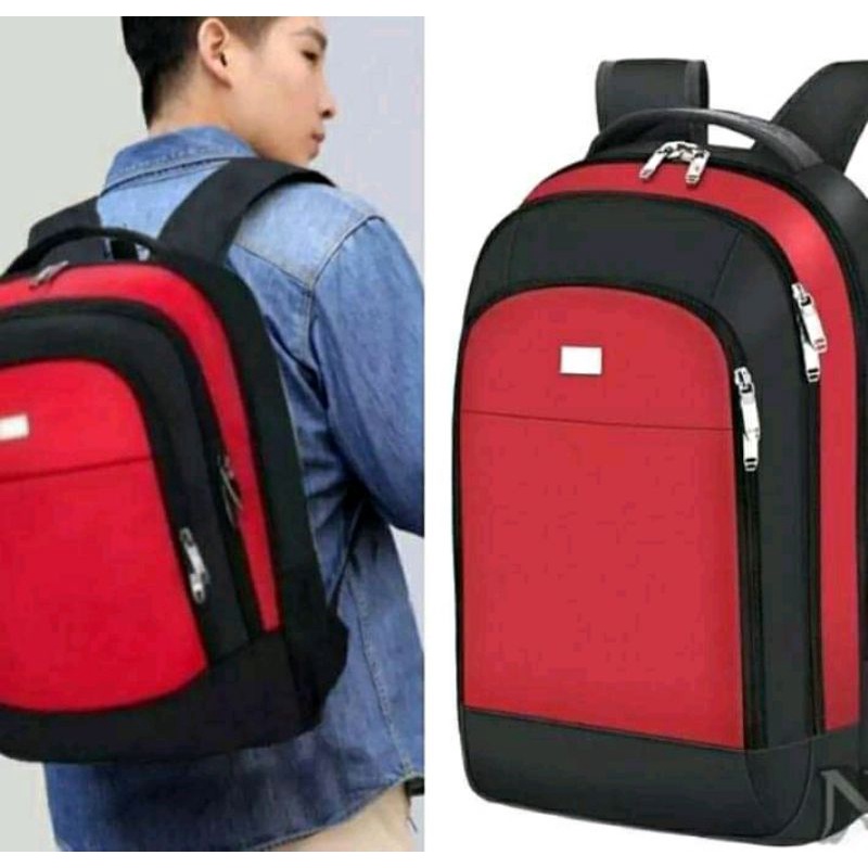 Jual TAS RANSEL POLO TEMPAT LEPTOP NYAMAN BUAT SEKOLAH MAU PUN KERJA ...