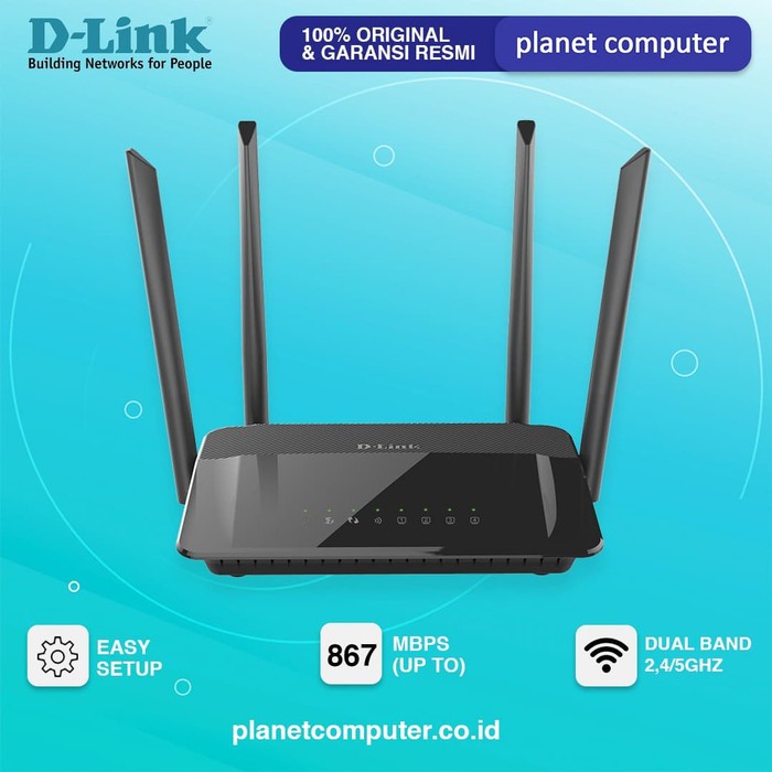 Jual WIRELESS D-LINK DIR-842 AC1200 MU-MIMO GIGABIT ROUTER | Shopee ...