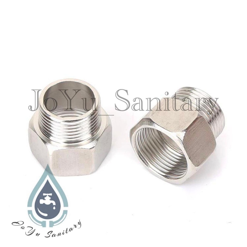 Jual Sock Stainless 3/4 ke 3/4 naple 115x-Nepel fitting mur Kran ...