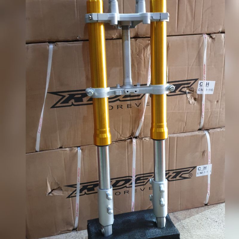 Jual Shock Depan UpSideDown USD berlin Vixion PnP | Shopee Indonesia