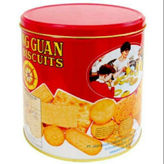 Jual KHONG GUAN ASSORTED RED MINI BISCUIT KALENG 650G SEGI 1700G ...