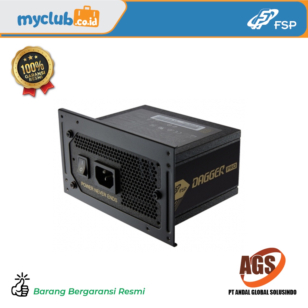 Jual FSP Power Supply SFX 650W Dagger Pro 80+ Gold Modular | Shopee ...