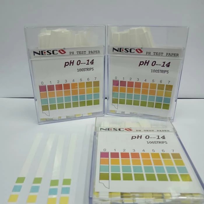 Jual Kertas PH air / paper PH / lakmus PH / alat ukur kadar air 0-14 ...