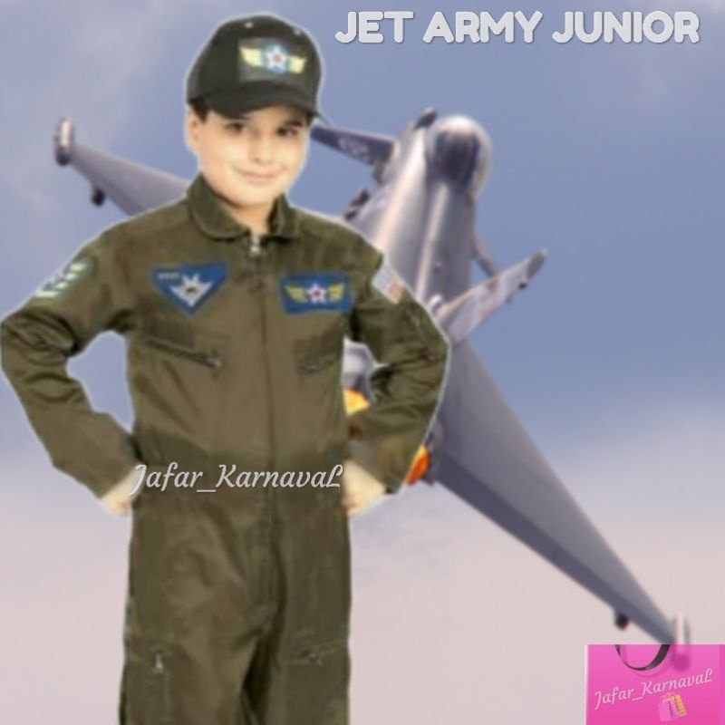 Jual BAJU PILOT JET ANAK/KOSTUM PILOT JET ANAK/BAJU KARNAVAL | Shopee ...