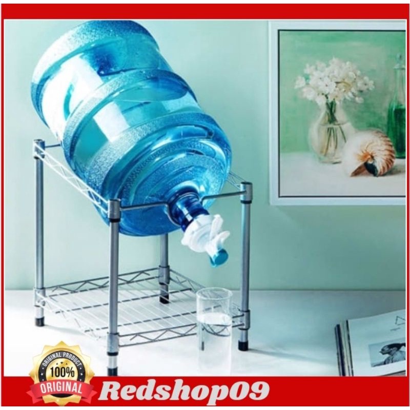 Jual Stora Rak Galon Single - Silver | Shopee Indonesia