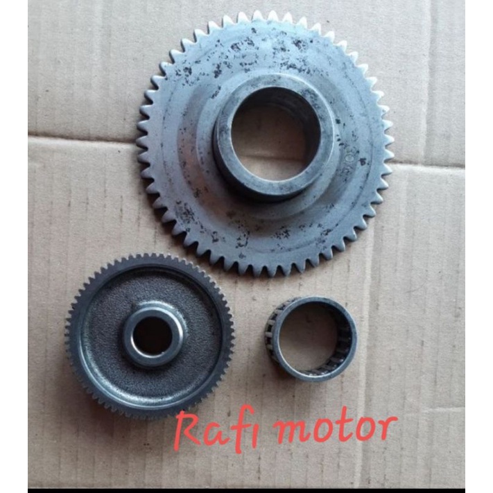 Jual gigi stater gigi set pengantar dinamo stater besar kecil suzuki ...
