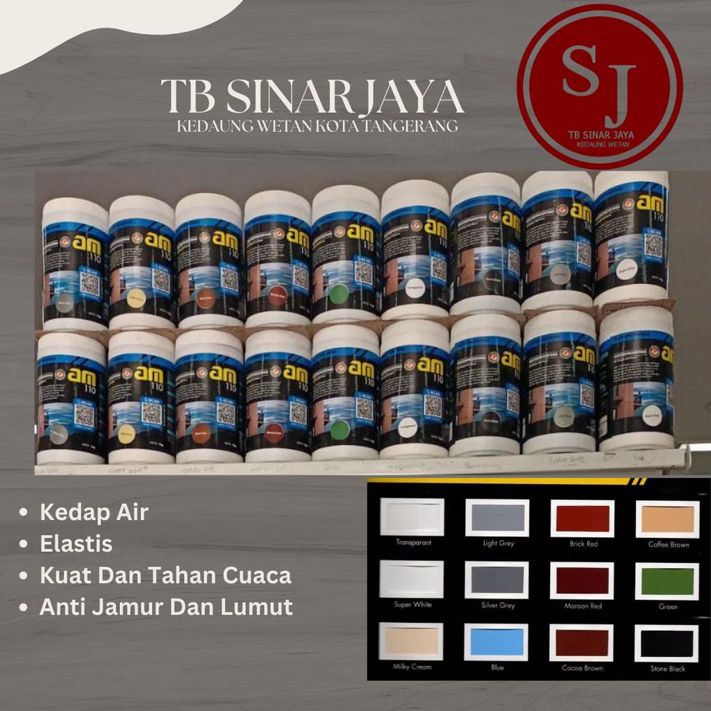 Jual AM 110 WATERPROOFING CAT PELAPIS ANTI BOCOR / KEDAP AIR , 1KG ...