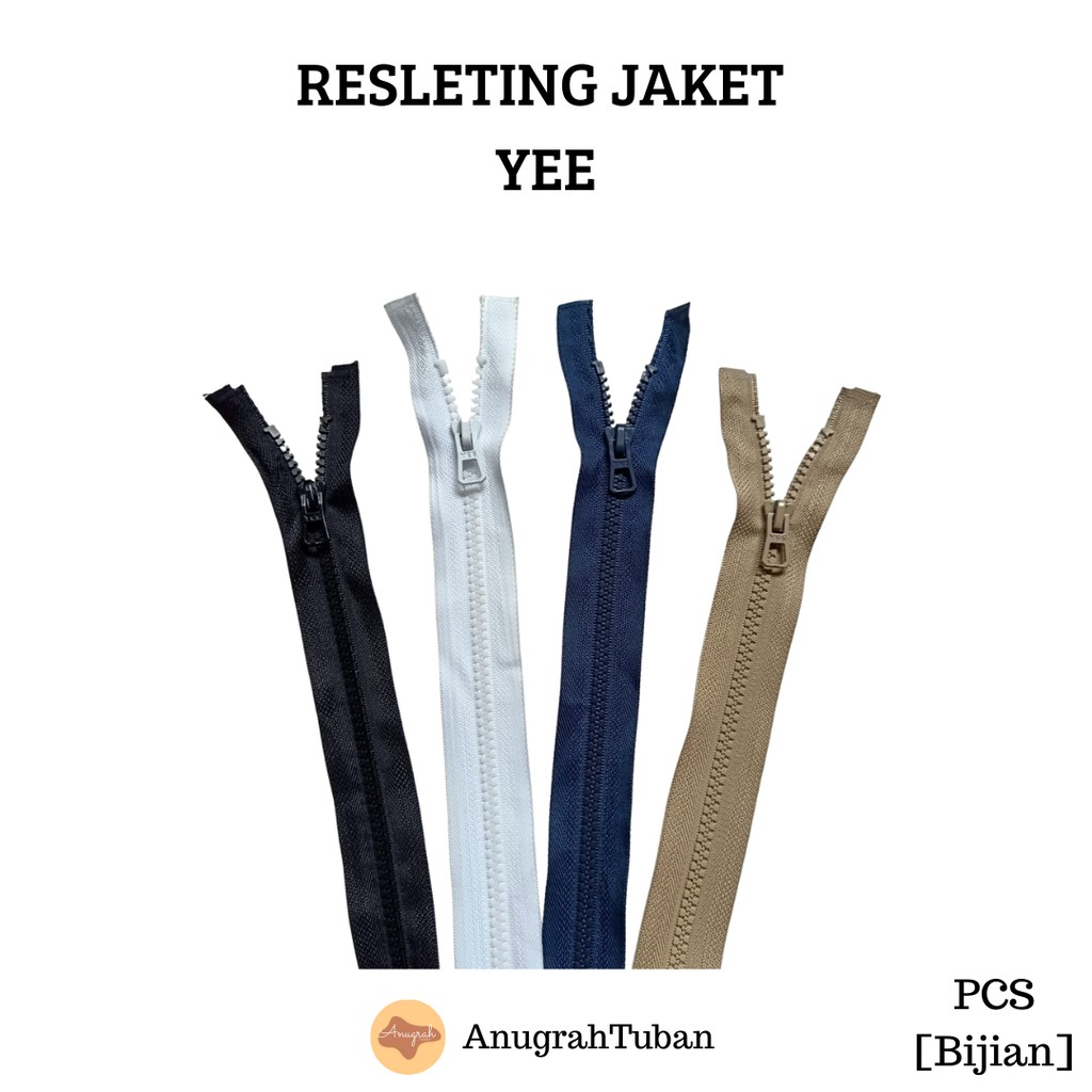 Jual [YEE-Jaket] Resleting/Ritsleting/Rit/Zipper Baju Celana Kemeja Rok ...