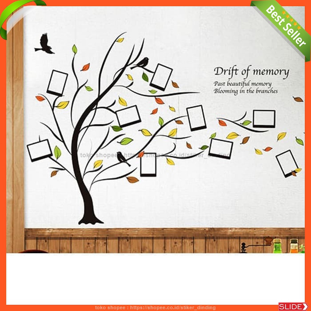 Jual STIKER DINDING WALLSTICKER WALL STICKER KAMAR DRIFT OF MEMORY ...