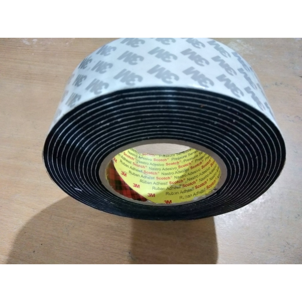 Jual Single Tape Foam 3M 9080 Hitam uk. 40MMx5M, Tebal= 2MM | Shopee ...
