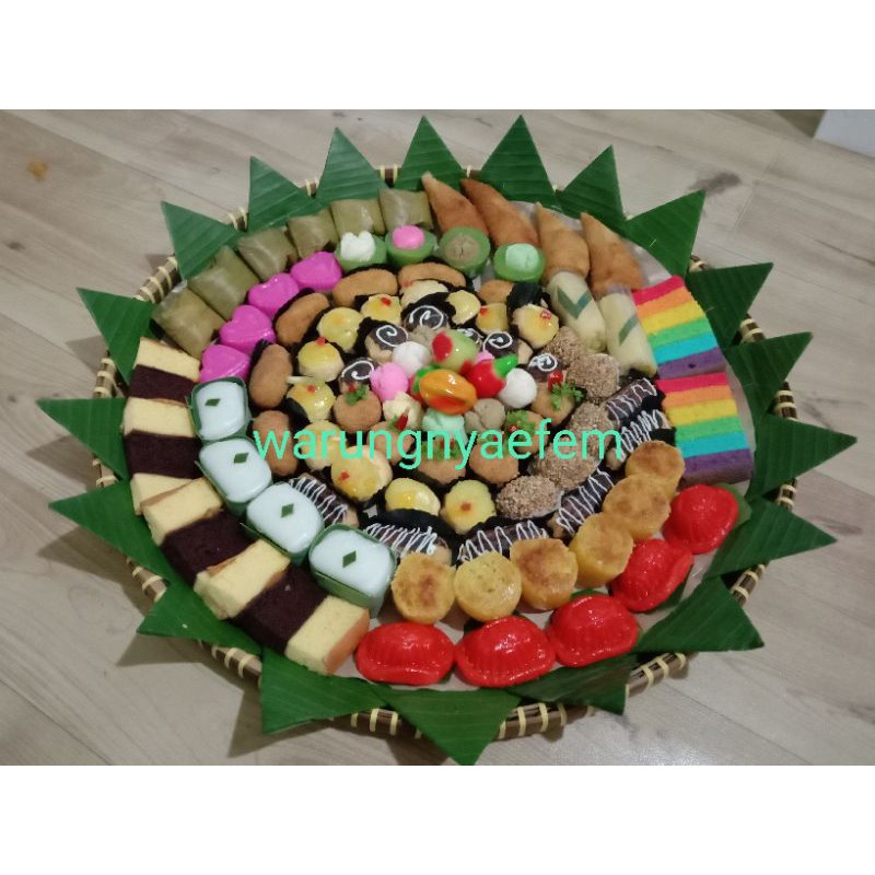 Jual Kue Tampah Tradisional Kue Jajanan Isi 100 Pcs | Shopee Indonesia
