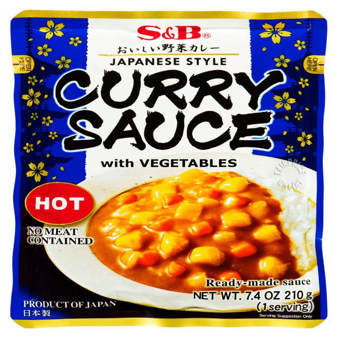 Jual Yang Dicari] S&B Japanese Style Curry Sauce Mix - Hot | Shopee ...
