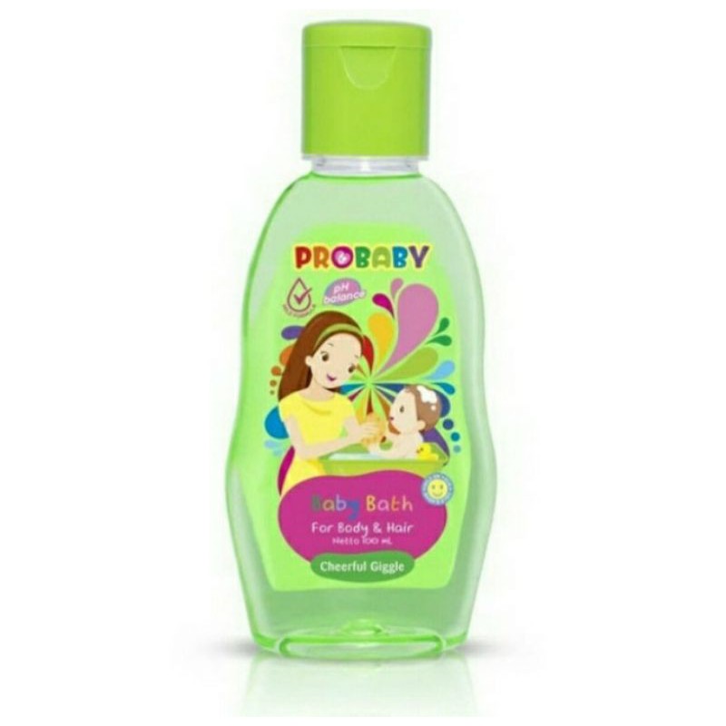 Jual Probaby Hair and Body Bath Cheerful Giggle 100 ml | Shopee Indonesia