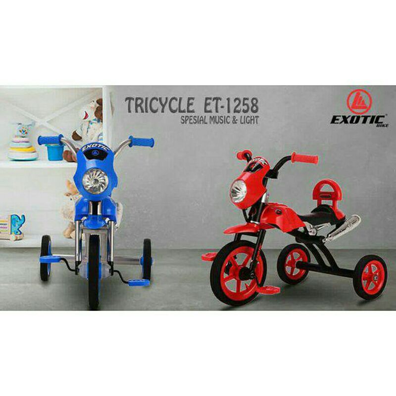 Jual Sepeda roda tiga Tricycle Exotic ET 1259-3-7 / ET 1258-3 / 1259-3 ...