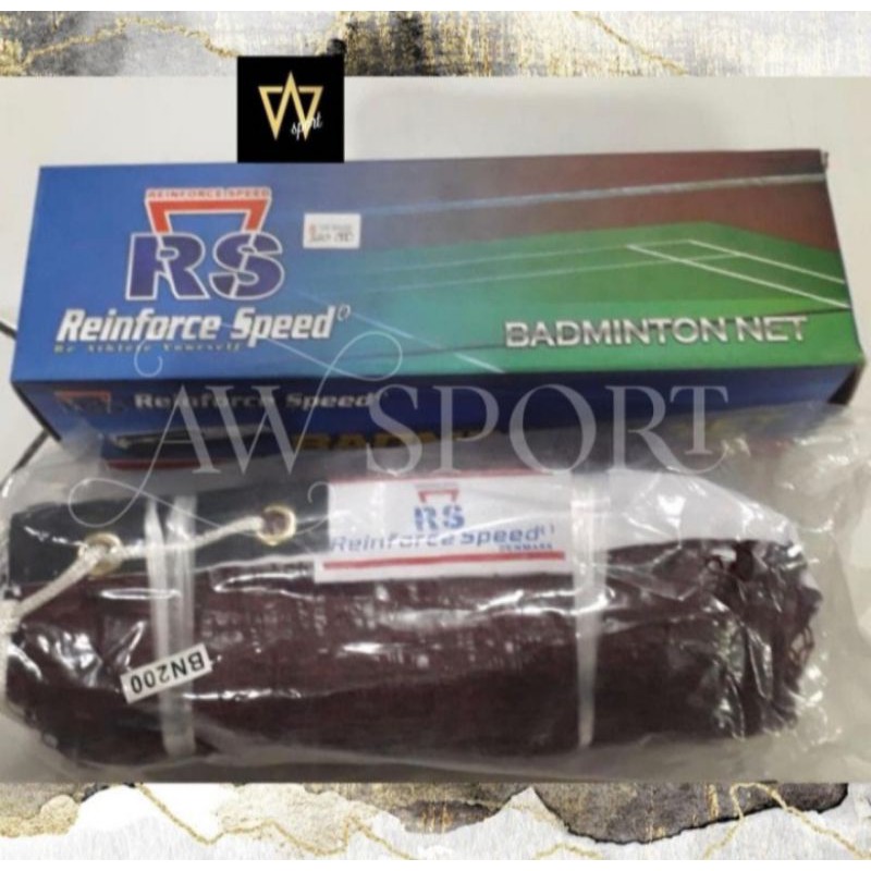 Jual Net Badminton RS BN 200 Sling Baja / Net RS BN200 / Net ...