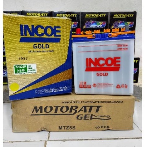 Jual Aki Incoe Gold ns40 Avanza, Xenia, Terios, Rush, Grand max ...