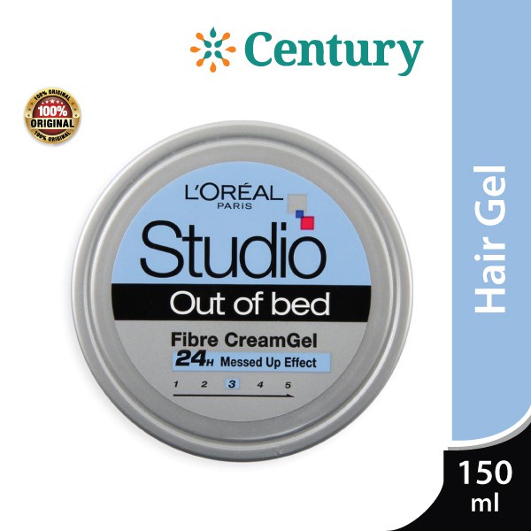 Jual L'oreal Studio Out Of Bed Fiber Cream Gel 150mL / Gel Rambut ...