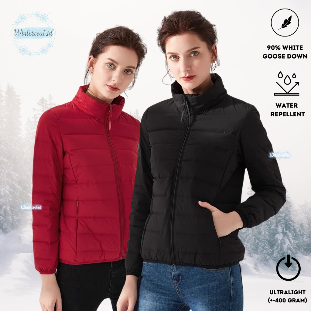 Jual Coat winter wanita LISA padding goose down jacket for woman ...