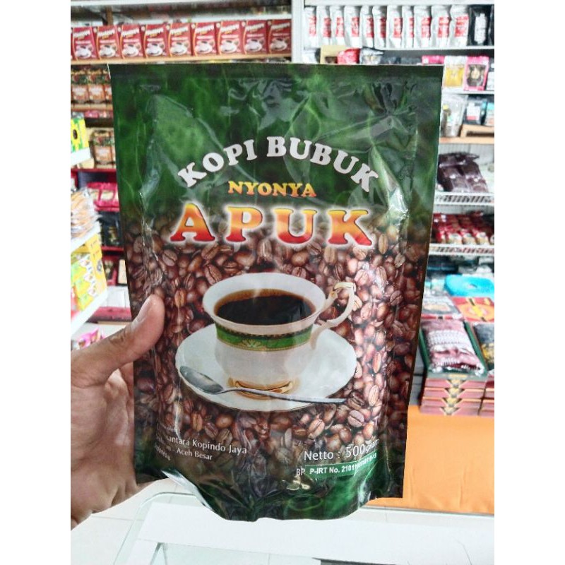 Jual Kopi Bubuk Nyonya Apuk | 500 g | Shopee Indonesia