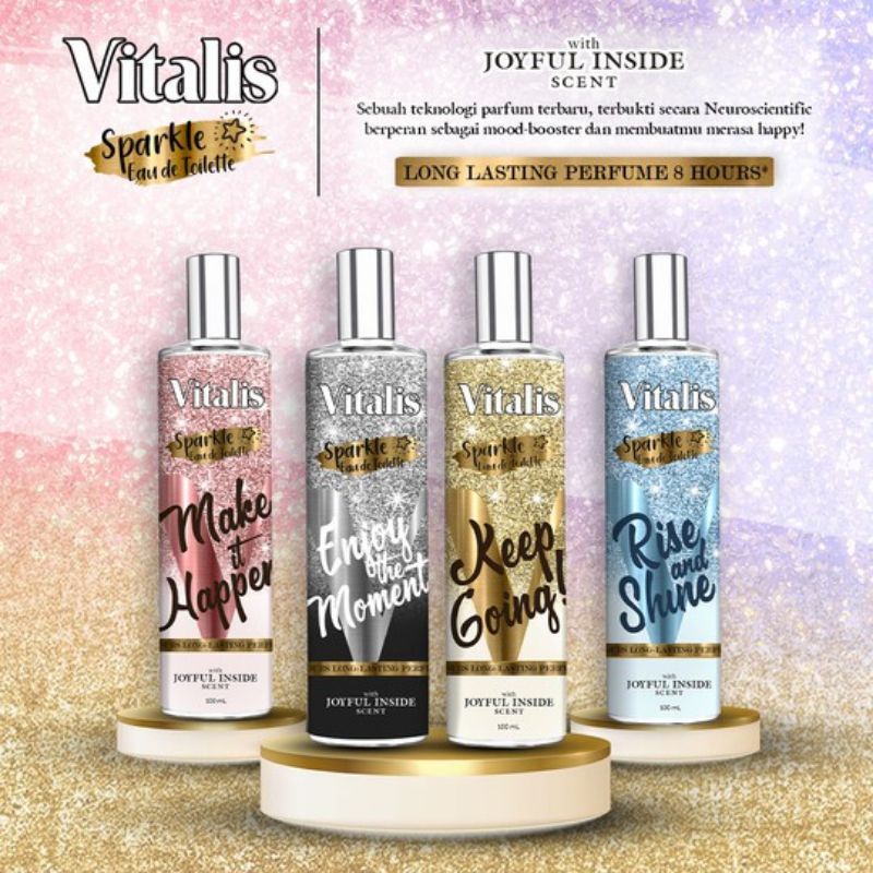 Jual Vitalis EDT SPARKLE 100 mL | Shopee Indonesia