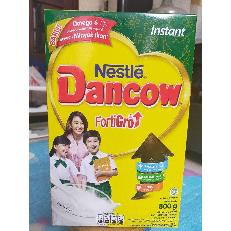 Jual Dancow FortiGro Instant, Full cream dan coklat 780gr | Shopee ...