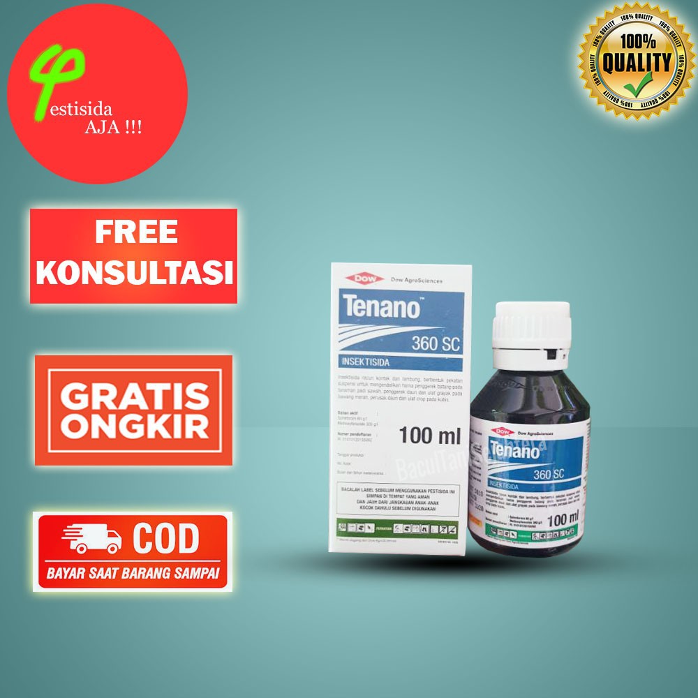 Jual TENANO 100 ML insektisida Pembasmi Ulat Grayak | Shopee Indonesia
