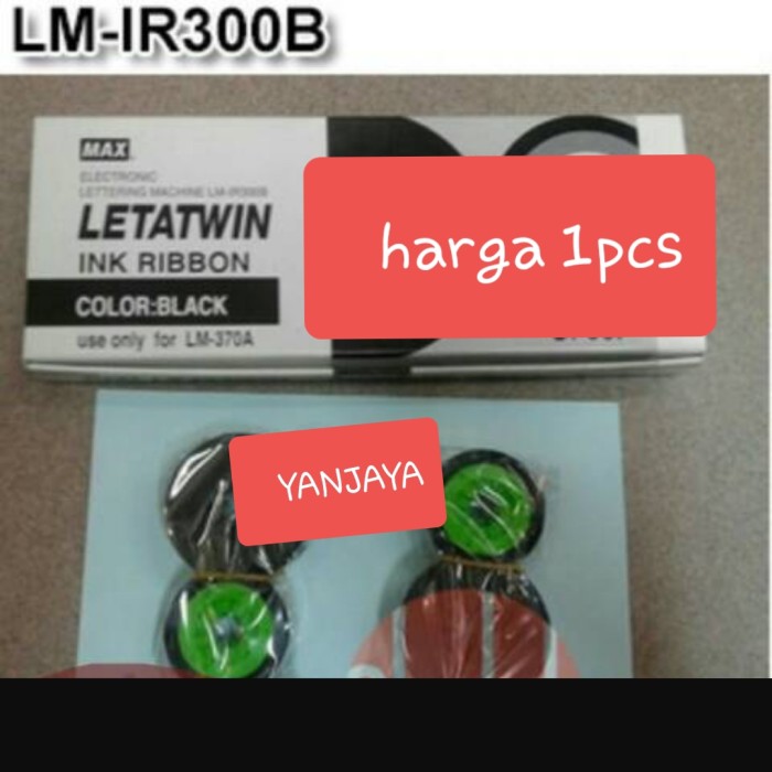 Jual ink ribbon letatwin max/LM-IR300B Termurah | Shopee Indonesia
