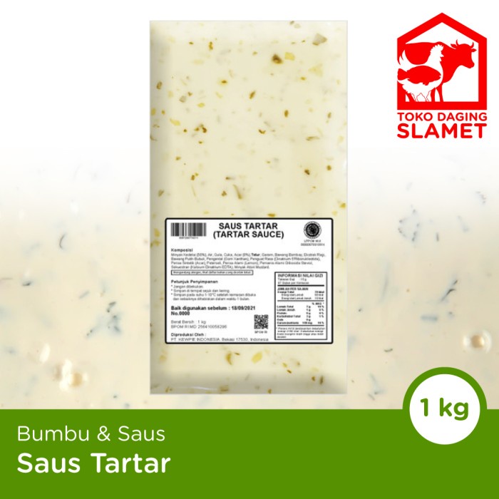 Jual Saus Tartar 1kg | Shopee Indonesia