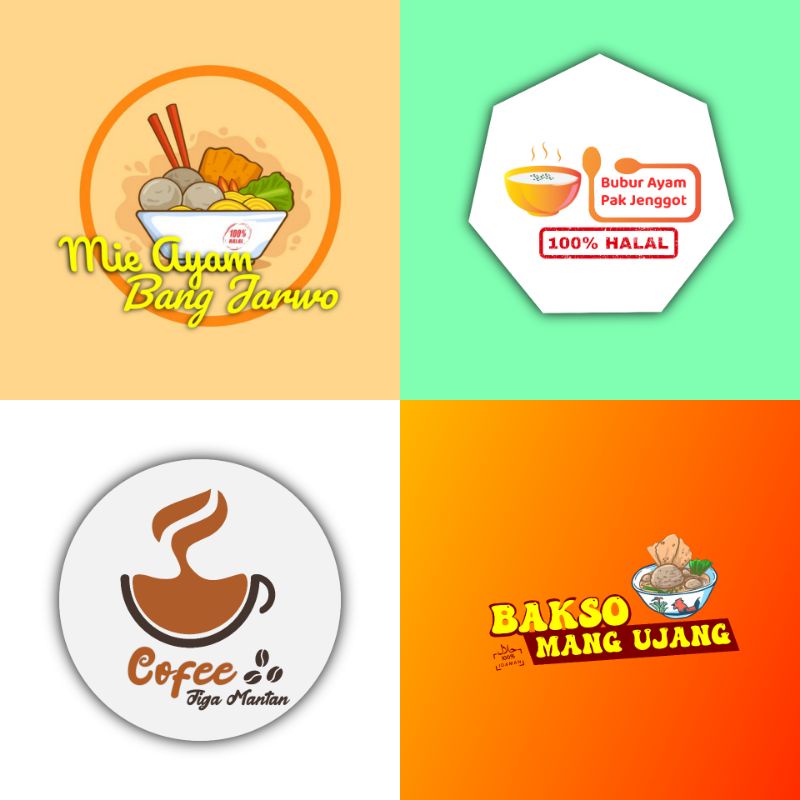 Jual Logo Makanan UMKM - Jasa Desain Logo Murah [LIHAT DESKRIPSI ...
