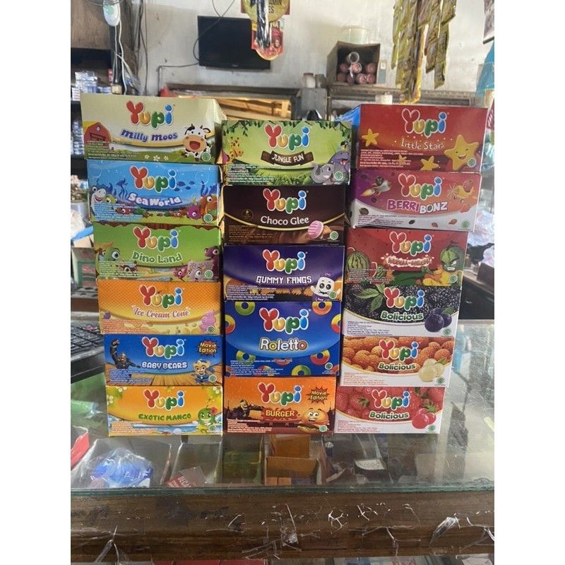 Jual BOX permen YUPI 500 | Shopee Indonesia