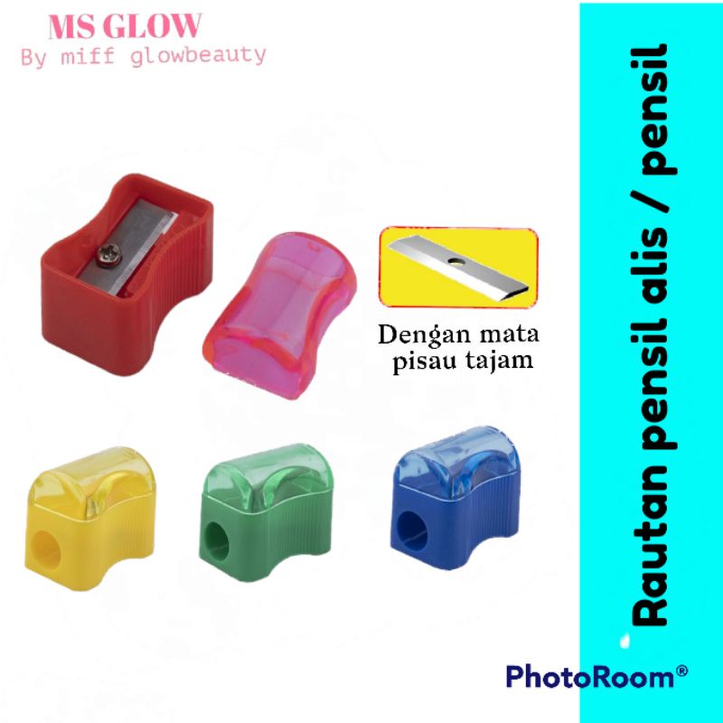 Jual Rautan serutan pensil alis / eyeliner singel stand serutan pensil ...