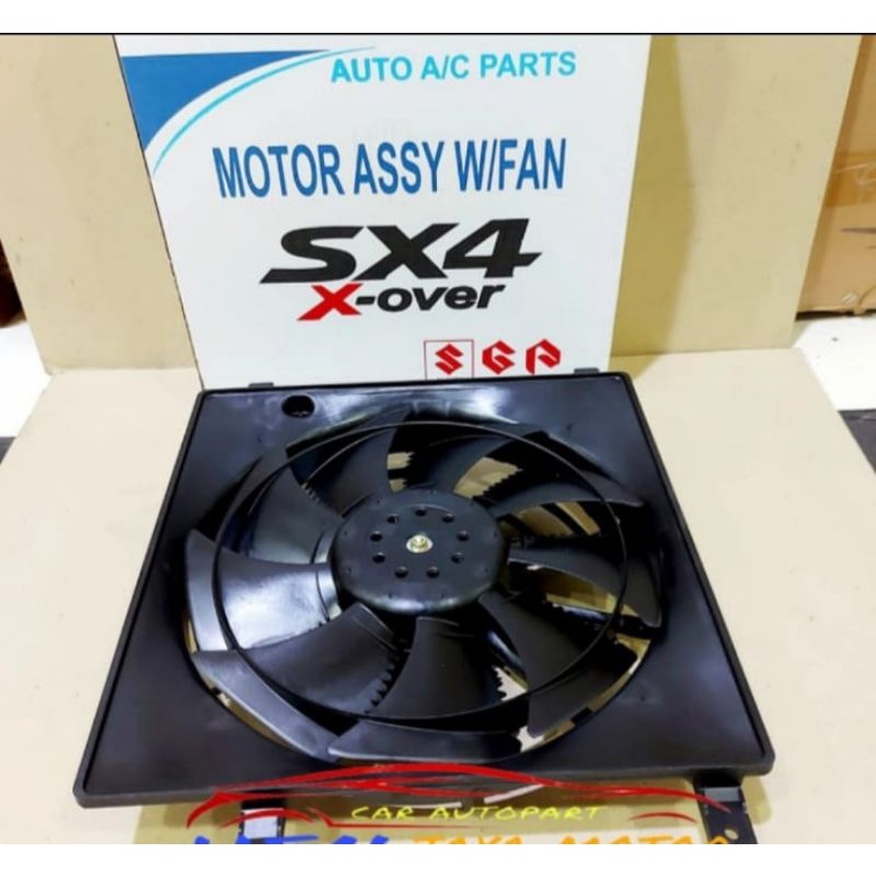 Jual MOTOR EXTRA FAN RADIATOR ASSY KOMPLIT SUZUKI SX4 SWIFT NEO BALENO ...