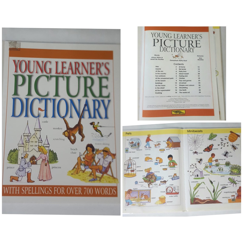 Jual Buku Anak English Book Picture Dictionary | Shopee Indonesia