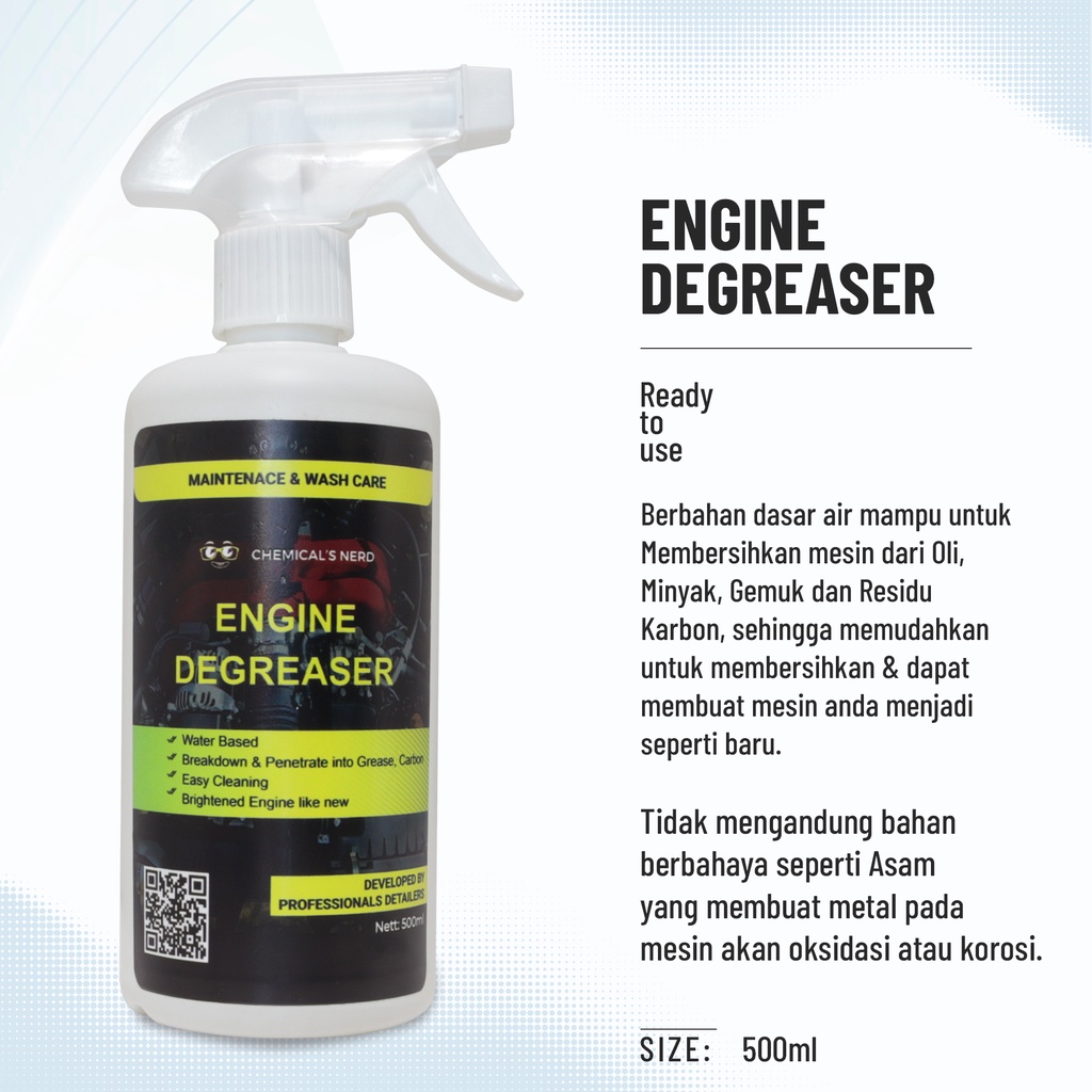 Jual ENGINE DEGREASER - PEMBERSIH MESIN MOBIL MOTOR - PEMBERSIH KOTORAN OLI & MINYAK - ENGINE ...