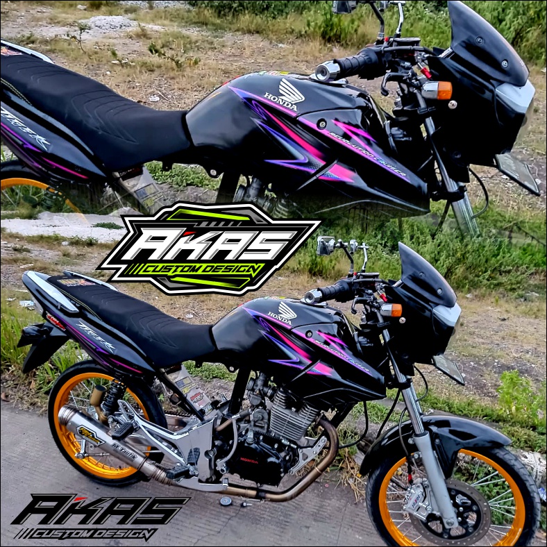 Jual Striping Tiger Revo Variasi HOLOGRAM kode TG17 | Shopee Indonesia
