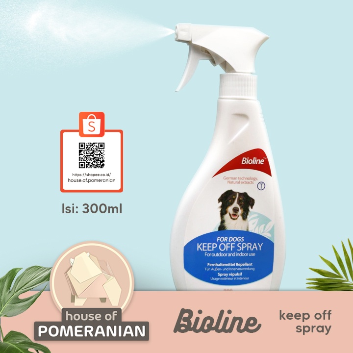 Jual Bioline keep off spray for dog. No more marking pipis anjing ...