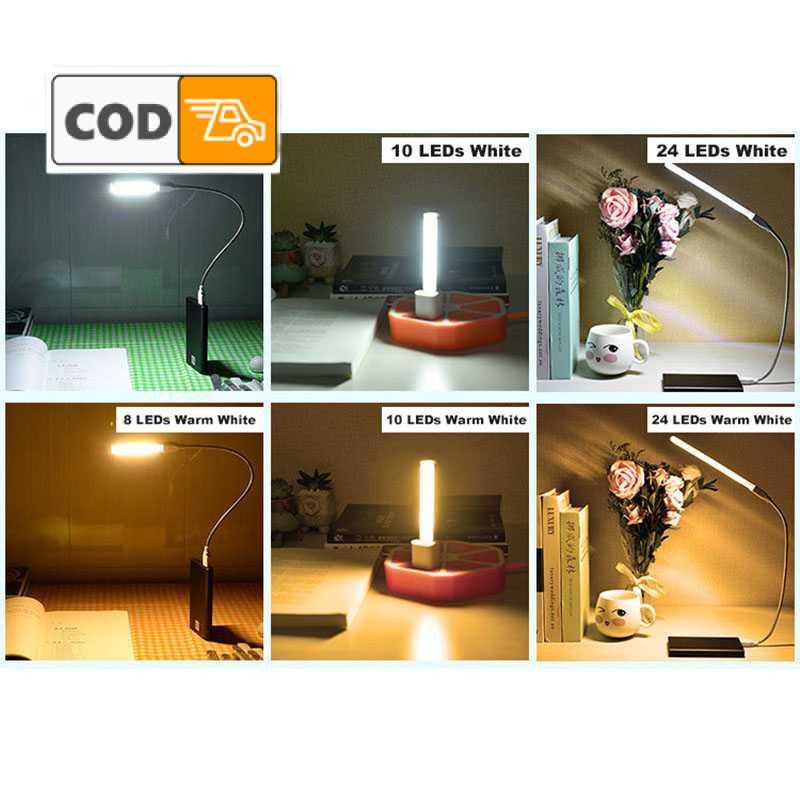 Jual Lampu Belajar LED Strip Portable USB 24 LED 12W 5V Travel Lamp ...