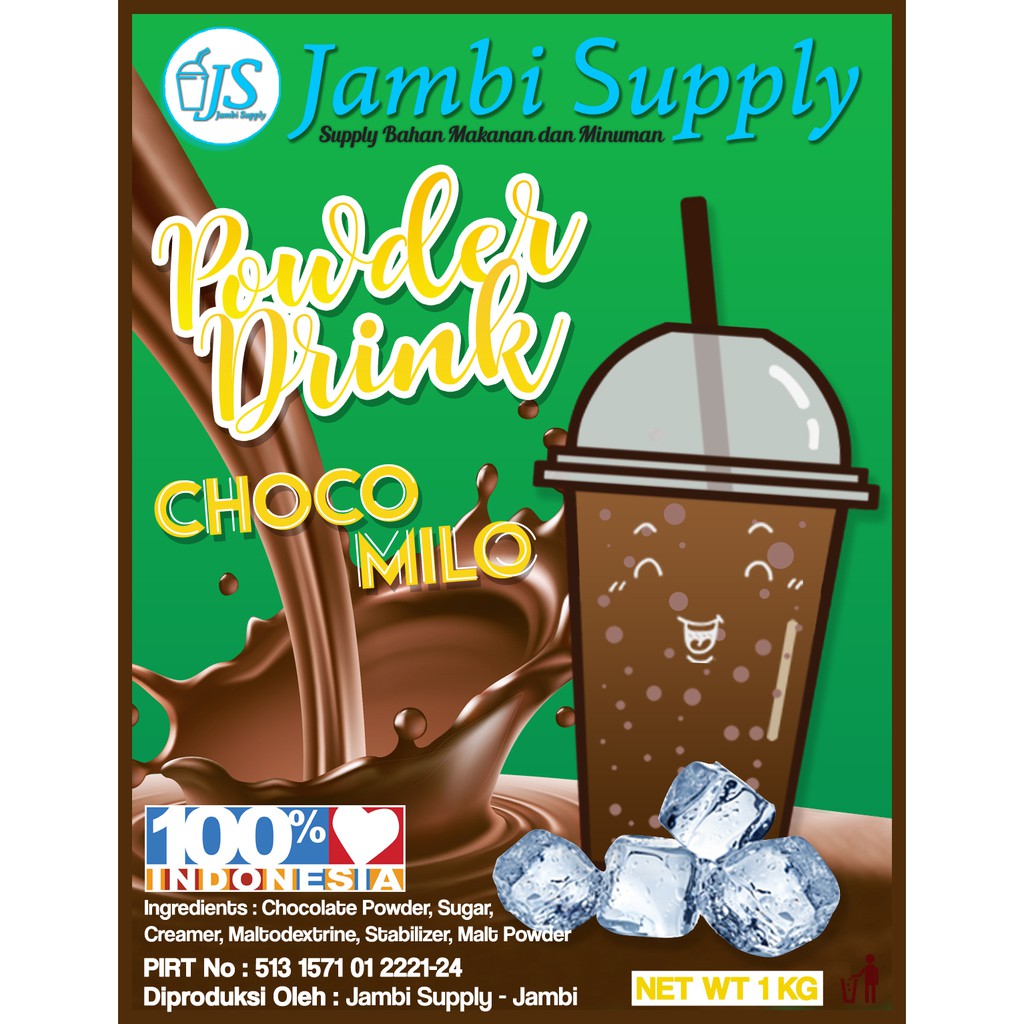 Jual POWDER DRINK CHOCOMILO MINUMAN BUBUK RASA CHOCOMILO 1KG | Shopee ...