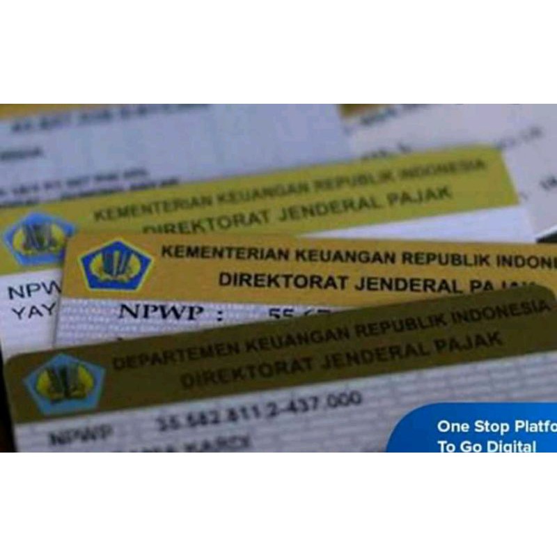 Jual Dokumen Npwp | Shopee Indonesia