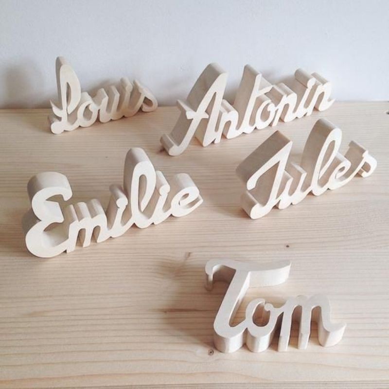 Jual wood teak name/huruf kayu jati/ukiran nama kayu logo toko/kayu ...