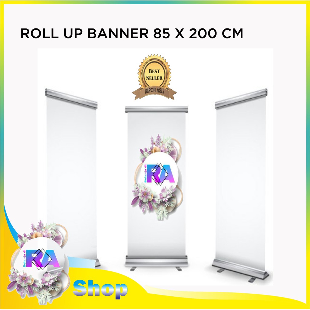 Jual ROLL UP BANNER 60 X 160 CM ALUMUNIUM Termurah | Shopee Indonesia