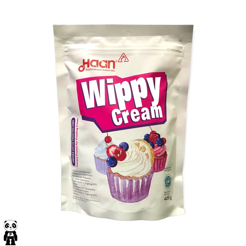 Jual Haan Wippy Cream Whipping Cream Whip Cream Bubuk Whipped Cream ...