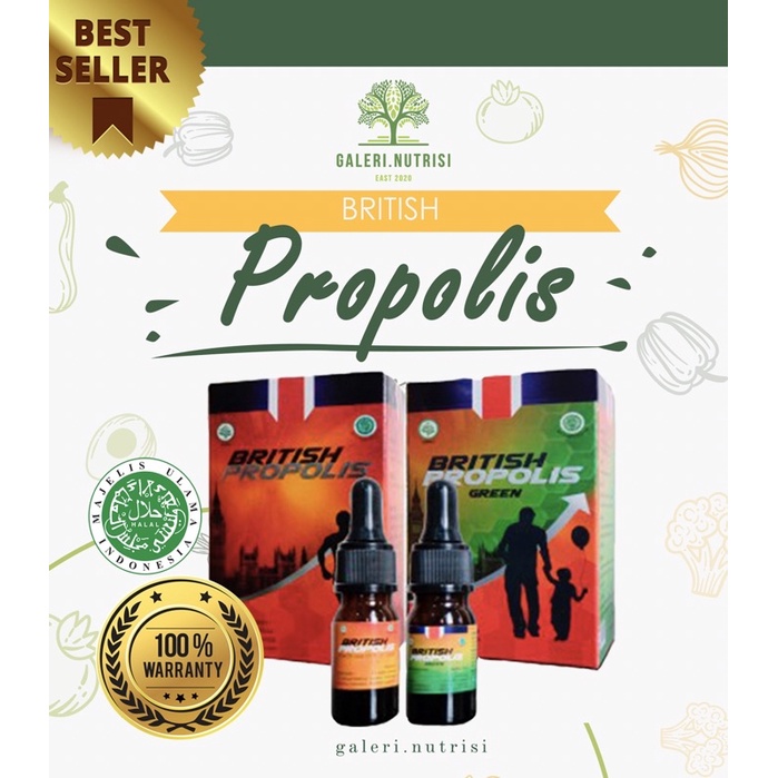 Jual BRITISH PROPOLIS 100% Original Dewasa & Anak | Shopee Indonesia