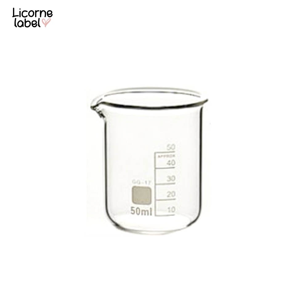 Jual Gelas Takar / Gelas Ukur Kaca lab 50ml | Shopee Indonesia