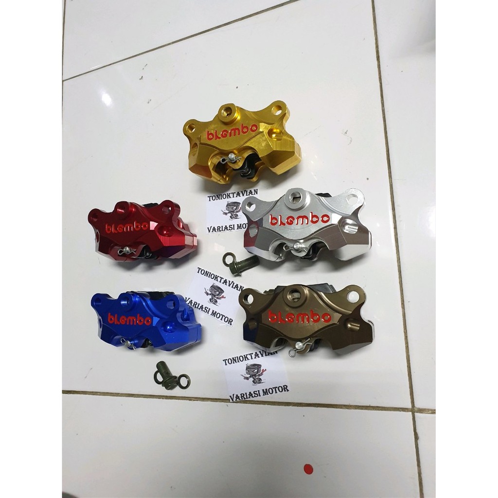 Jual Langsung Order kaliper caliper kalifer BLEMBO FULL CNC 2 PISTON MODEL brembo Berkualitas ...