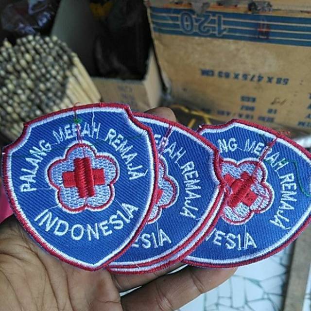 Jual Badge PMR perisai bordir bijian | Shopee Indonesia