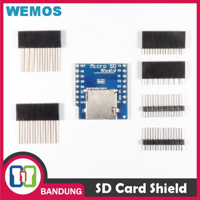Jual MICRO SD CARD SHIELD FOR WEMOS D1 PRO MINI TF | Shopee Indonesia