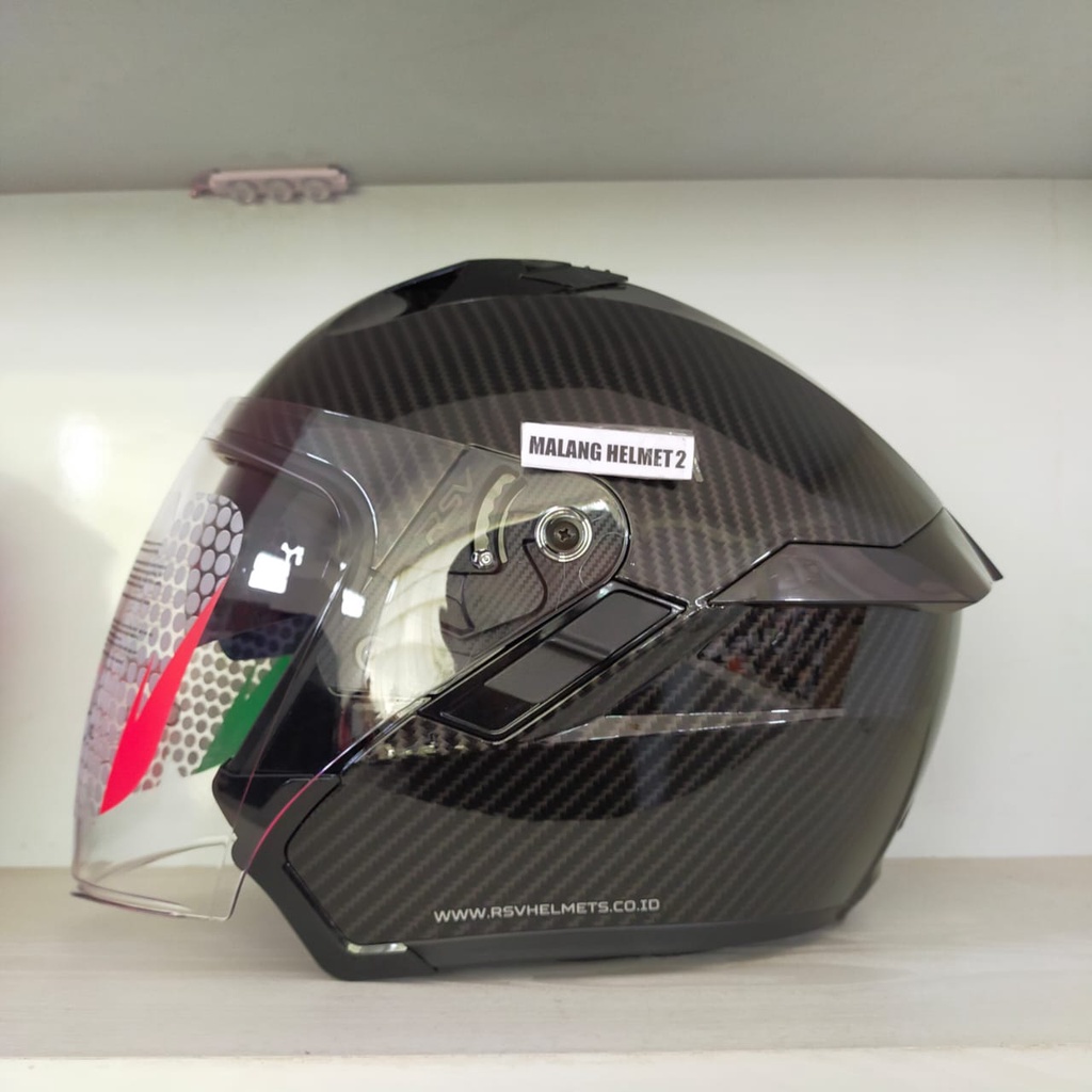 Jual Helm Half Face RSV SV300 Carbon [Ongkir Termurah 2kg] | Shopee ...